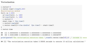 For Loop vs Vectorization in R - Ben's Blog
