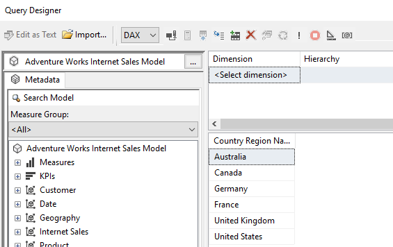 Ssrs Multi Value Parameter Using Dax Bens Blog