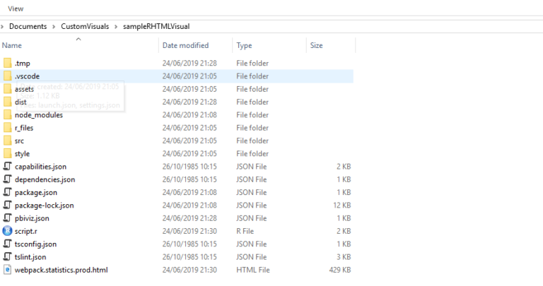 Create interactive R custom visual in Power BI - Ben's Blog
