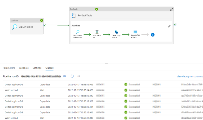 Incrementally load data from SQL database to azure data lake using ...