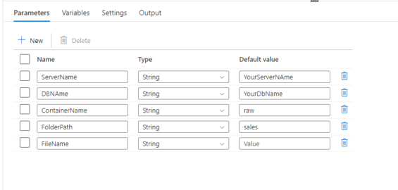 Incrementally load data from SQL database to azure data lake using synapse - Ben's Blog