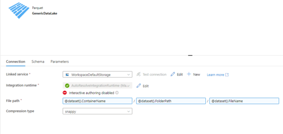 Incrementally load data from SQL database to azure data lake using synapse - Ben's Blog